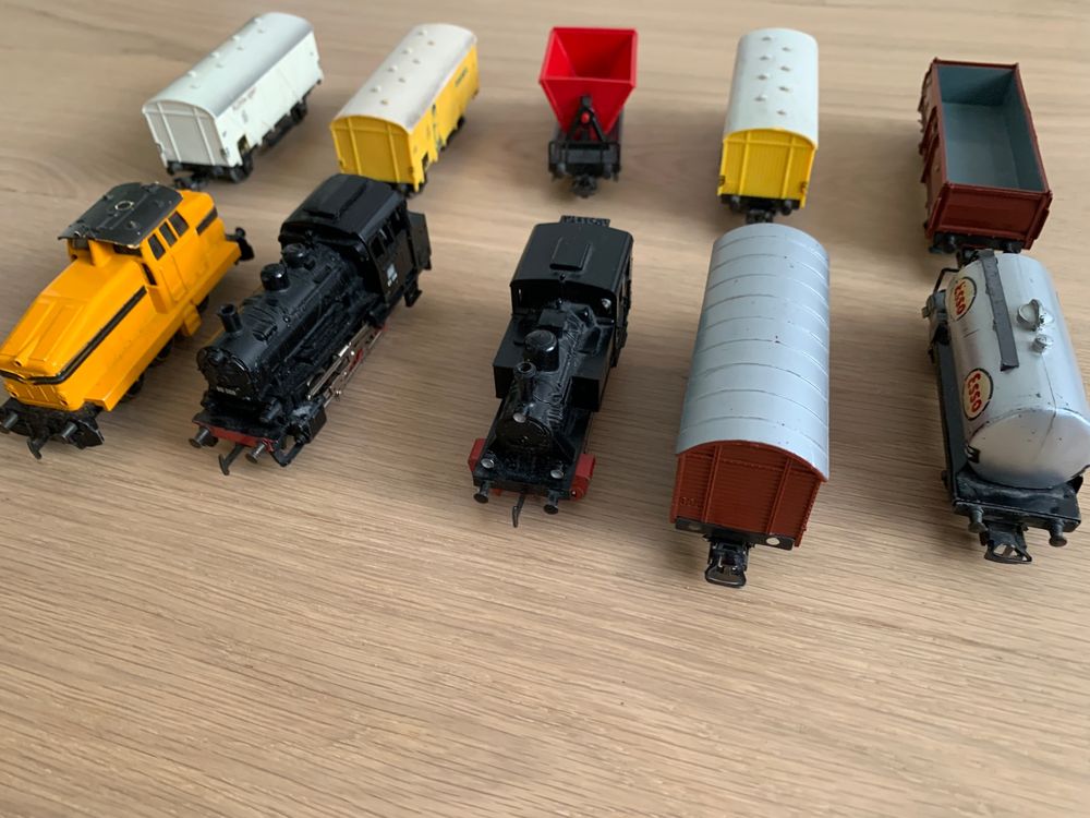 Märklin H0 3 Loks und 7 Güterwagons (Defekt) in ostermundigen für CHF ...