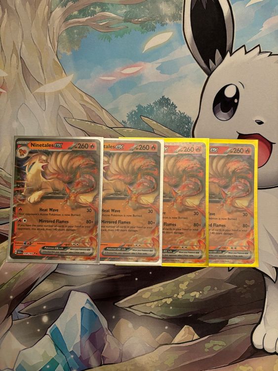 POKEMON 151 Ninetales Ex EN (Mew 038) boosterfrisch (Neu (gemäss Beschreibung)) in Wilen (Sarnen ...
