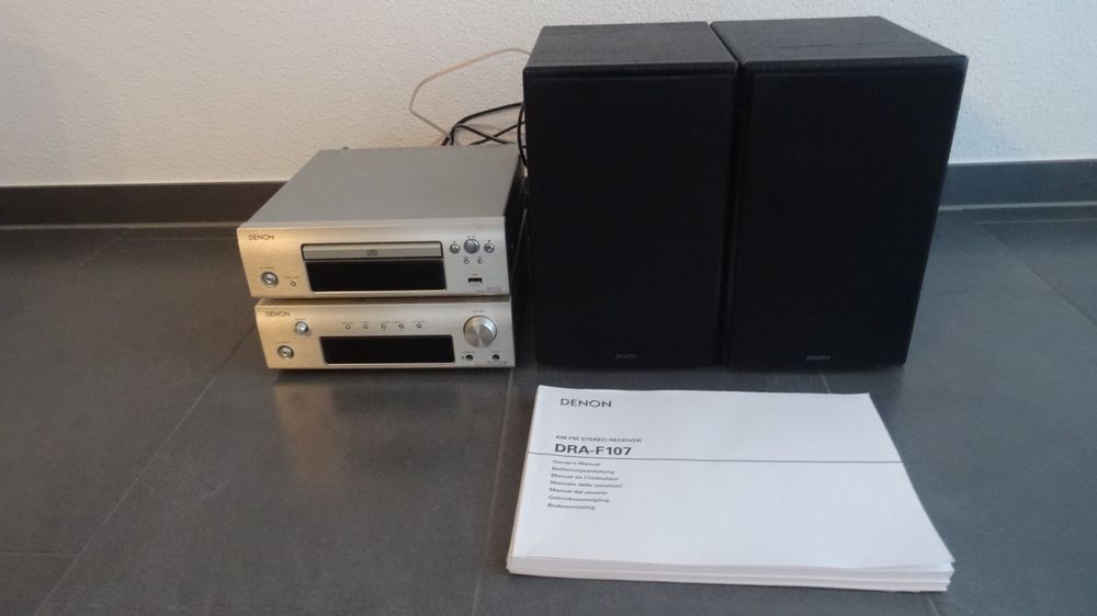 Stereo Anlage Denon F107 silber (Gebraucht) in Beinwil am See für CHF ...
