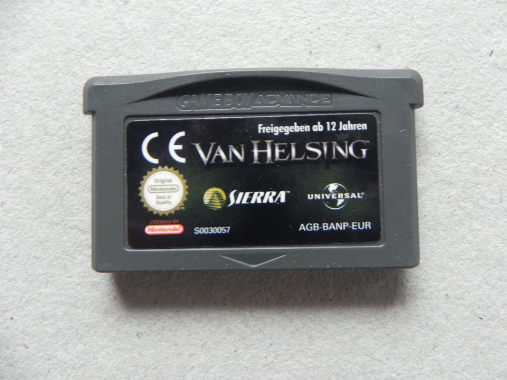 Nintendo Gamboy Advance GBA Game Van Helsing (Gebraucht) in Siebnen für ...