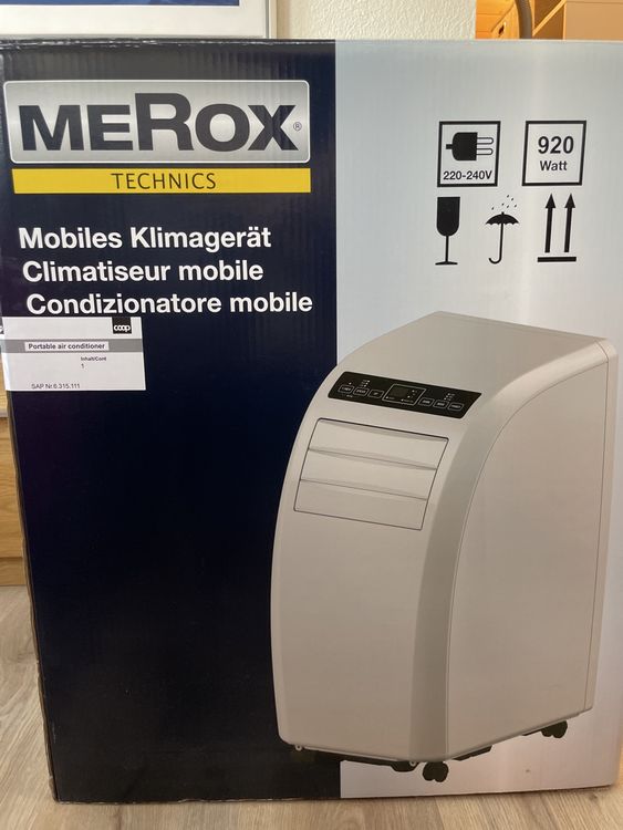 Mobiles Klimagerät Merox, neuwertig! Sommer Hitzewelle (Gebraucht) in ...