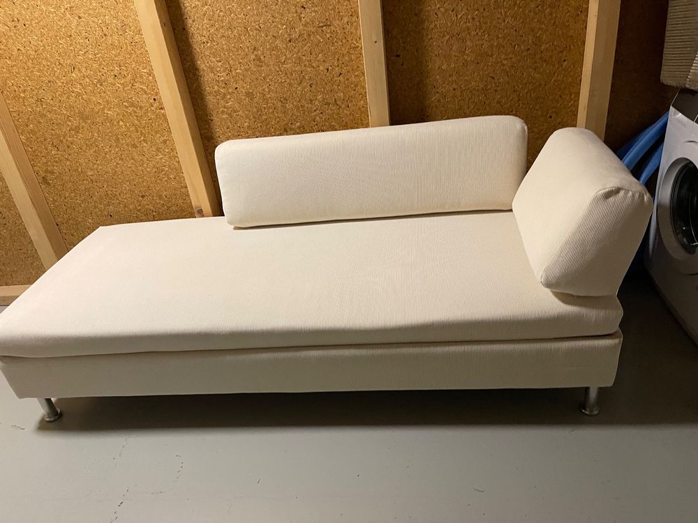 Swissplus Doppio, Bed for living, beige / weiss (Gebraucht) in ...