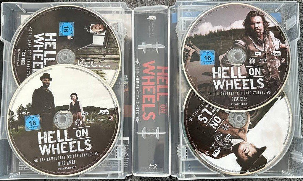 Hell on Wheels - Die komplette Serie - Blu-Ray - Neu! (Gebraucht) in ...