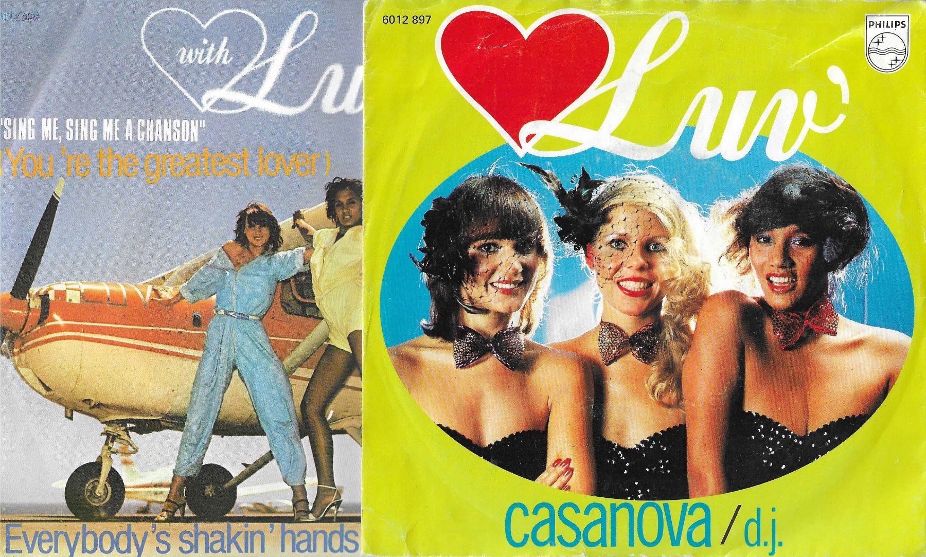 Luv 2 SP's - Casanova & Sing Me, Sing Me A Chanson (Gebraucht) in ...
