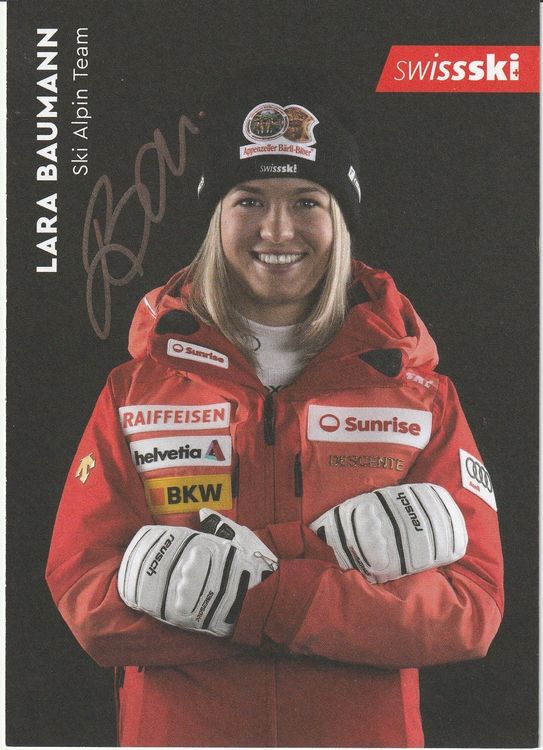 Lara Baumann / Originalautogramm (Gebraucht) in Schwyz für CHF 3 – mit ...