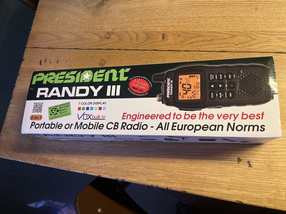 CB-Funkgerät President Randy III, 2-in-1 (Neu (gemäss Beschreibung)) in ...