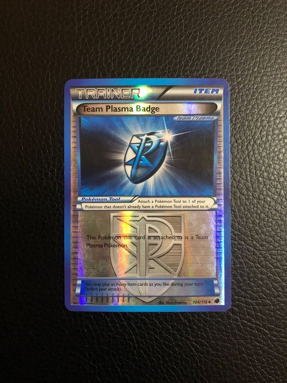 B&W Plasma Freeze - Team Plasma Badge reverse 104/116 Ab 1 | Kaufen auf Ricardo