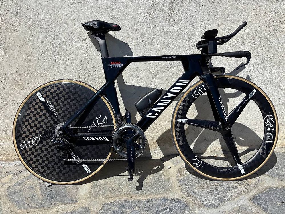 Canyon Speedmax CF SLX TT Arkéa-Samsic - Taille M + 2 roues (D'occasion ...