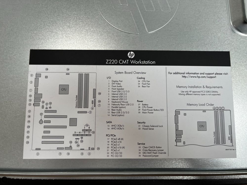 HP Z220 Workstation - 32GB - SSD 500GB (Gebraucht) in Thun für CHF 140 ...