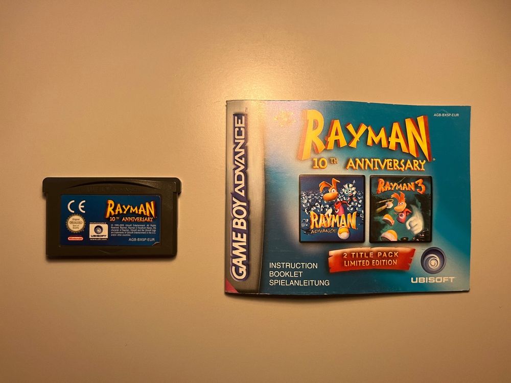 Gameboy Advance Spiel: Rayman inkl. Spielanleitung (Gebraucht) in für ...
