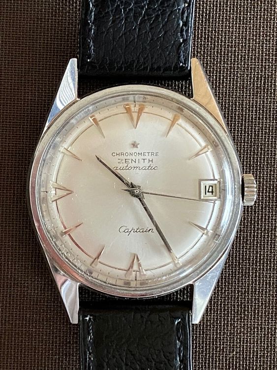 Zenith Captain Vintage Armbanduhr | Kaufen auf Ricardo