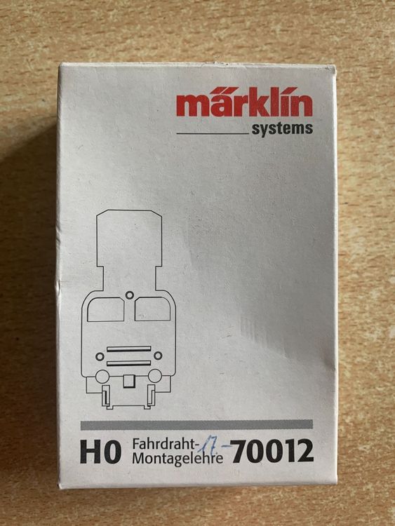 Märklin 70012, Fahrdraht-Montagelehre (Gebraucht) in für CHF 6 – mit ...