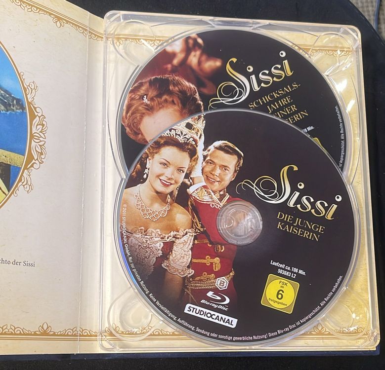 SISSI ROYAL BLUE EDITION 3 DISC BLU-RAY (Gebraucht) in Zürich für CHF 15 – mit Lieferung auf ...