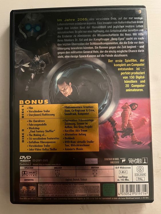 Fantasy (2001) DVD 📀 (Neu (gemäss Beschreibung)) in Sierre für CHF 3.95 – mit Lieferung auf ...