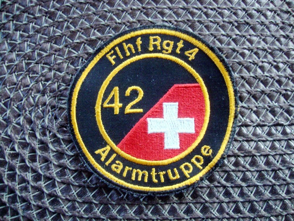 Badge Flhf Rgt 4 Alarmtruppe 42 | Kaufen auf Ricardo