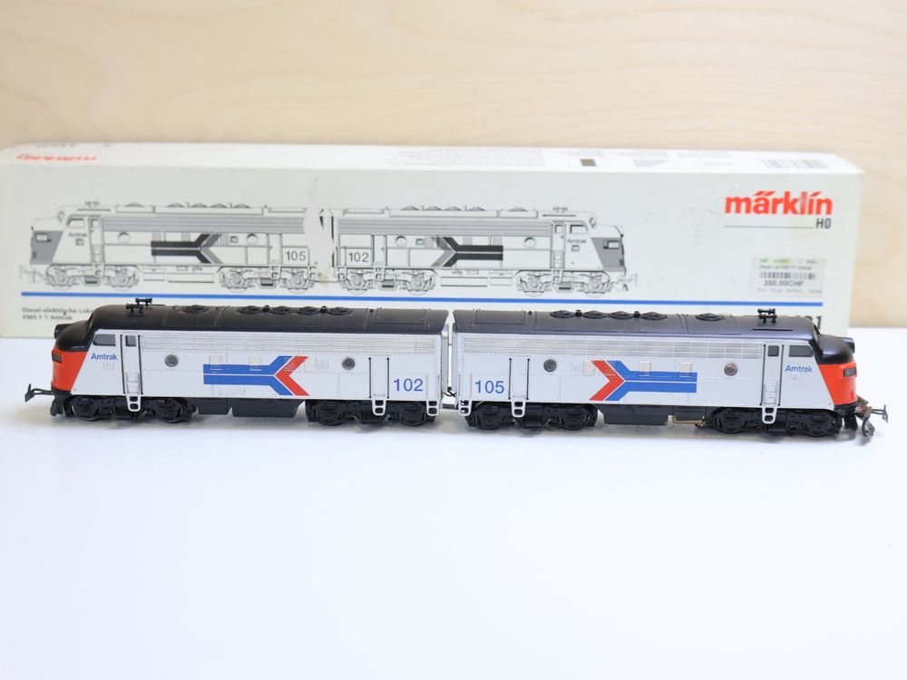 Märklin US Doppel-Diesellok F7 Amtrak 33621 Digital H0 (Gebraucht) in ...