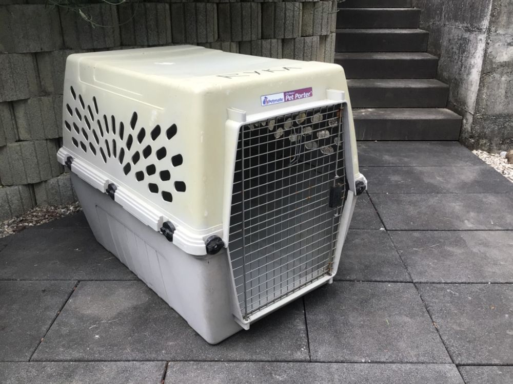 Sturdy Dog Transport Box, Travel Kennel IATA Approved | Kaufen auf Ricardo