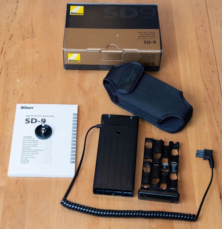 Nikon SD-9 Batterie Pack (Gebraucht) in Zürich für CHF 79 – mit Lieferung auf Ricardo kaufen