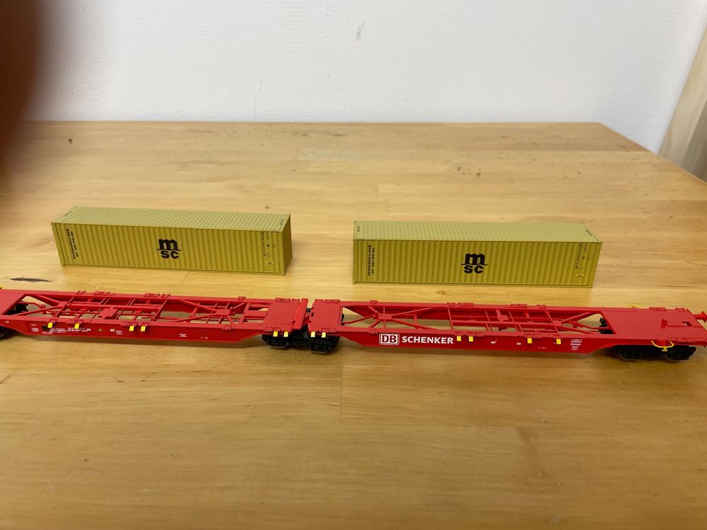 Containerwagen DB Schenker „MSC“ - Roco 76630 | Kaufen auf Ricardo