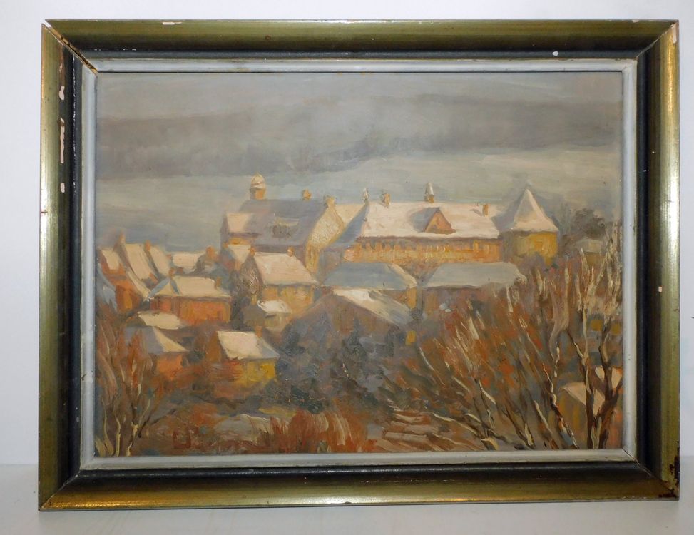 Rausverkauf - Kunst antikes kleines Oelgemälde Bild signiert (Gebraucht) in Sursee für CHF 5 ...