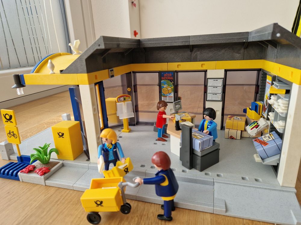 Playmobil 4400 Post Gebäude mit Einrichtung und Figuren | Kaufen auf ...