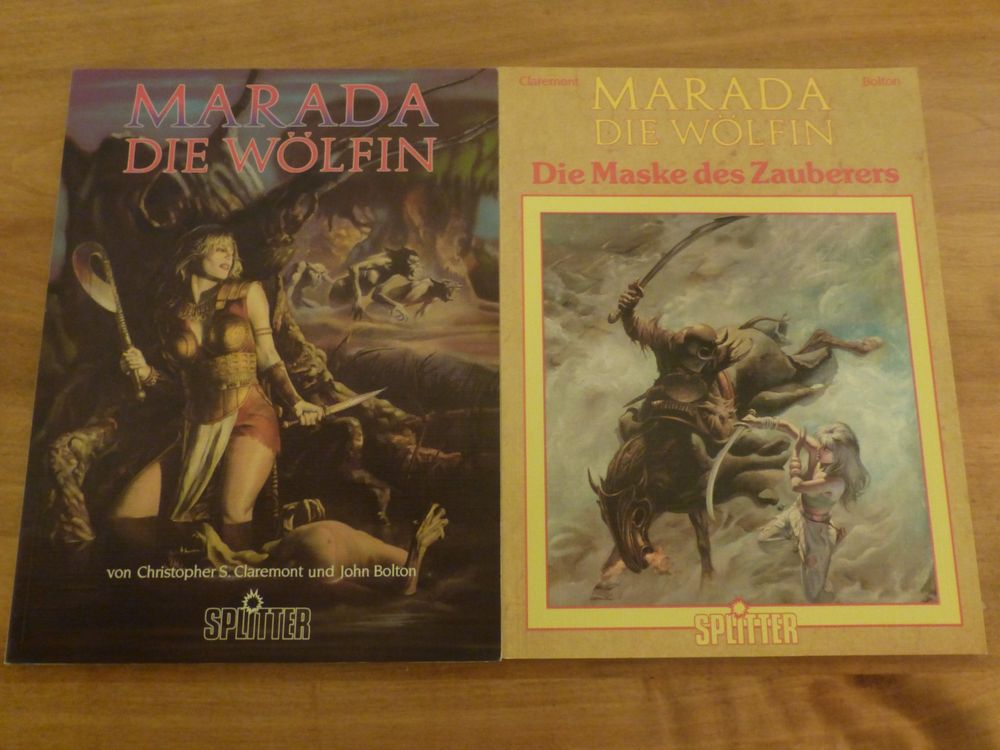 Marada die Wölfin Teil 1 und 2 Splitter Verlag John Bolton (Gebraucht ...