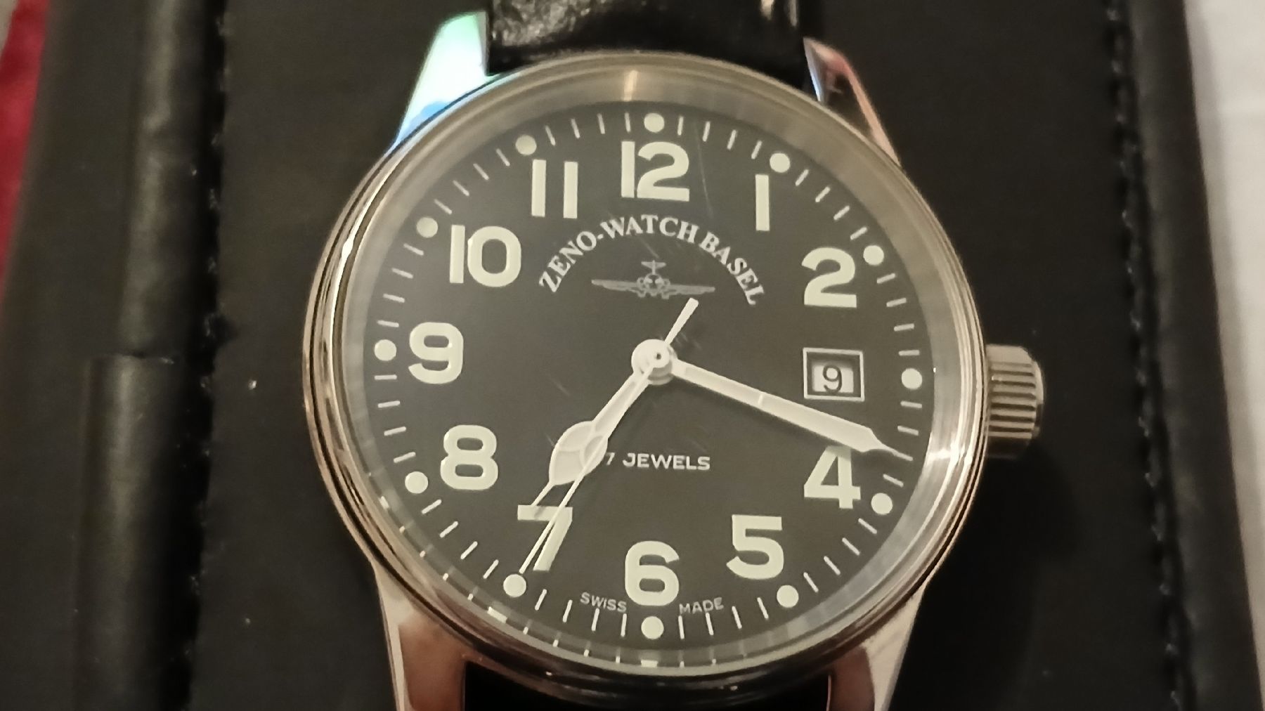 ZENO handaufzug Herrenuhr, läuft, mit Box (Gebraucht) in Glattbrugg für ...