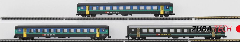 3x Brawa Personenwagen EW II B SBB Spur N ohne OVP | Kaufen auf Ricardo