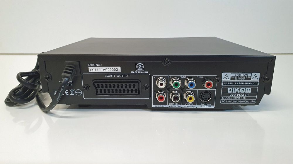 DVD Player DIKOM DVD-116 (Neu und originalverpackt) in Mendrisio für ...