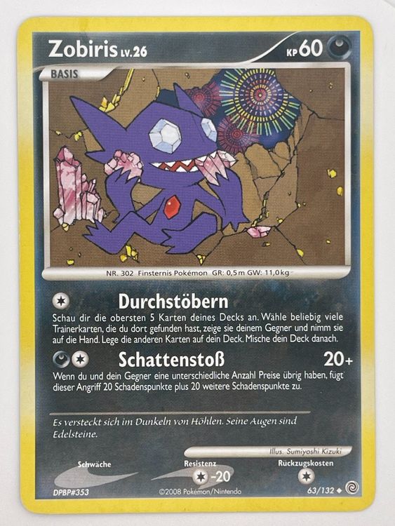 Zobiris 63/132 Pokémon Secret Wonders | Kaufen auf Ricardo
