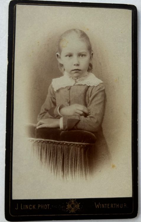 CDV J. Linck, Winterthur - Kind, Mädchen (Gebraucht) in Frauenfeld für CHF 4.8 – mit Lieferung ...