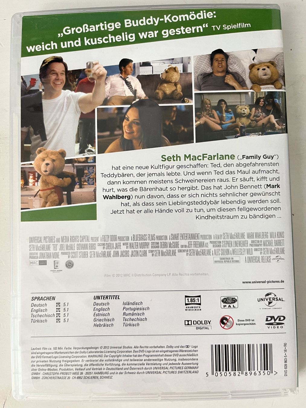 TED (2012) DVD 📀 (Neu (gemäss Beschreibung)) in Sierre für CHF 1.95 ...