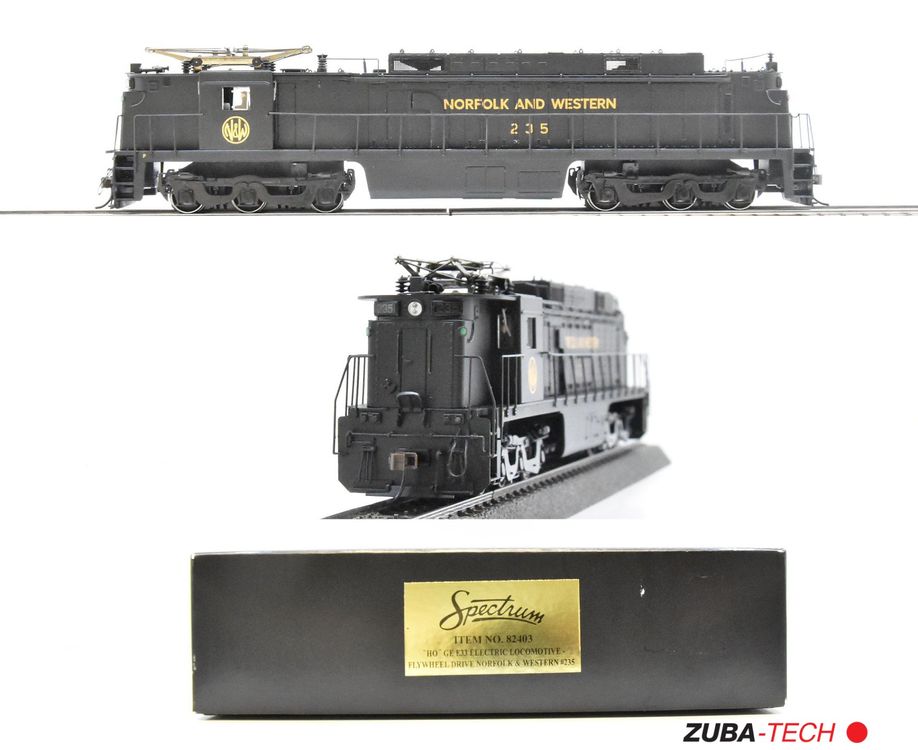 Spectrum 82403 E-Lok GE E33 N&W H0 GS Analog mit OVP (Gebraucht) in St ...