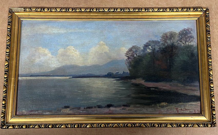 Gemälde Neuenburgersee signiert Jenny? (ID 7038) (Gebraucht) in ...