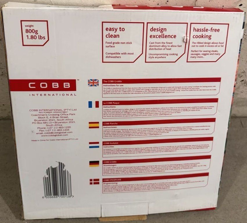 COBB Frying Dish Bratpfanne Wok für COBB Grill, neu (Neuf avec ...