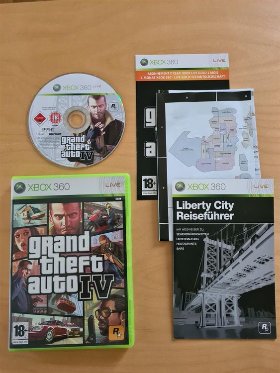GTA IV (Xbox 360) (Gebraucht) in Oberwil BL für CHF 5.9 – mit Lieferung ...