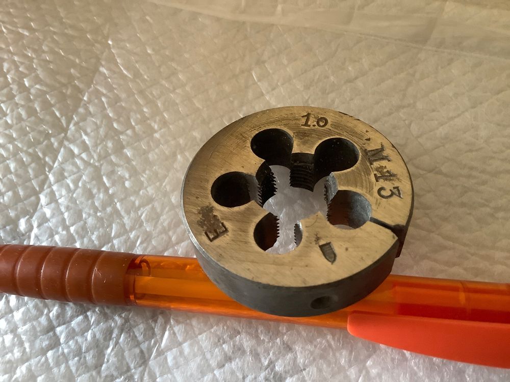 M13 x 1 Schneideisen Filière, metrische Feingewinde (Neu (gemäss Beschreibung)) in Widnau für ...