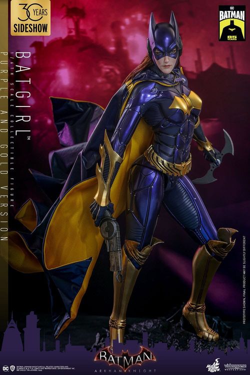 Arkham Knight 1/6 Batgirl (Purple and Gold Version)Exclusive (Neuf avec ...