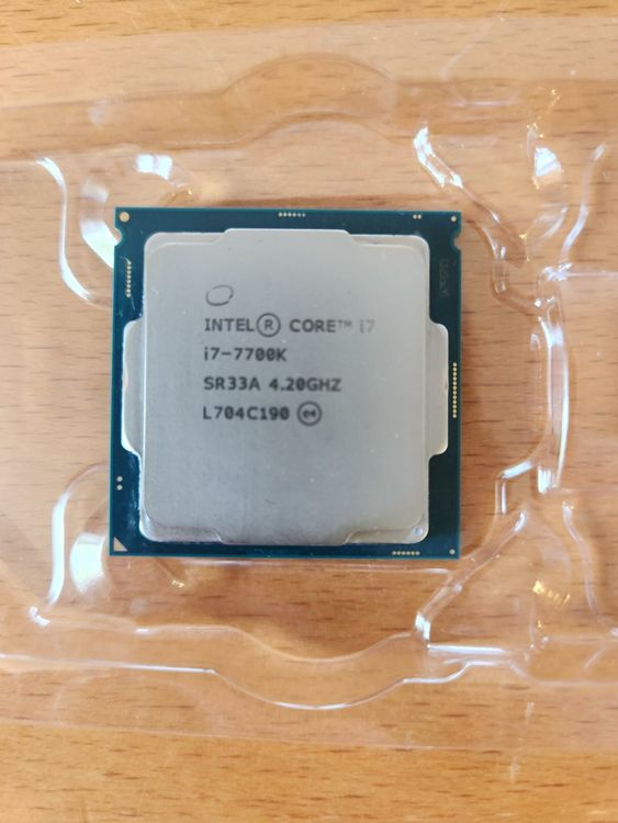 Prozessor Intel Core i7-7700K 4.2GHz LGA 1151 | Kaufen auf Ricardo