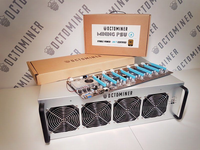 Octominer B8PLUS 4U Rack Mining Chassis mit 7x Fans Riserles | Kaufen ...