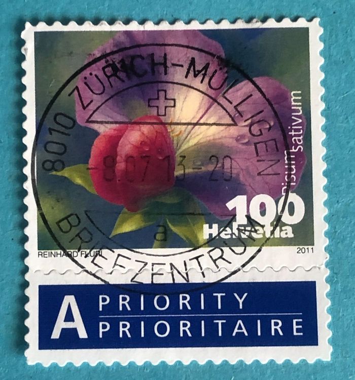 Nr.1377 mit Vollstempel Zürich (Gebraucht) in Aarau für CHF 0.2 – mit Lieferung auf Ricardo kaufen