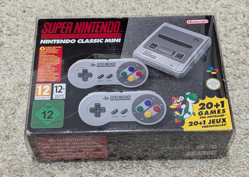 Nintendo Classic Mini: Super Nintendo Entertainment System (Neu (gemäss ...