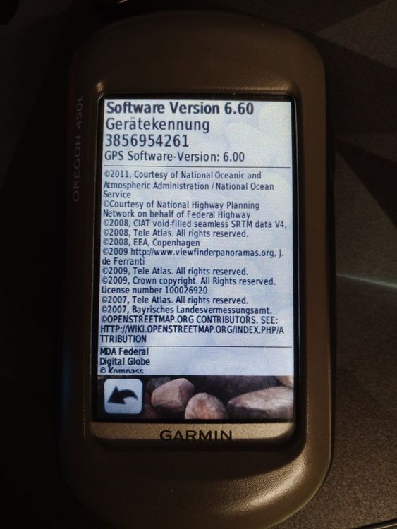Garmin Oregon 450T in Superzustand (Gebraucht) in Rotkreuz für CHF 63 ...