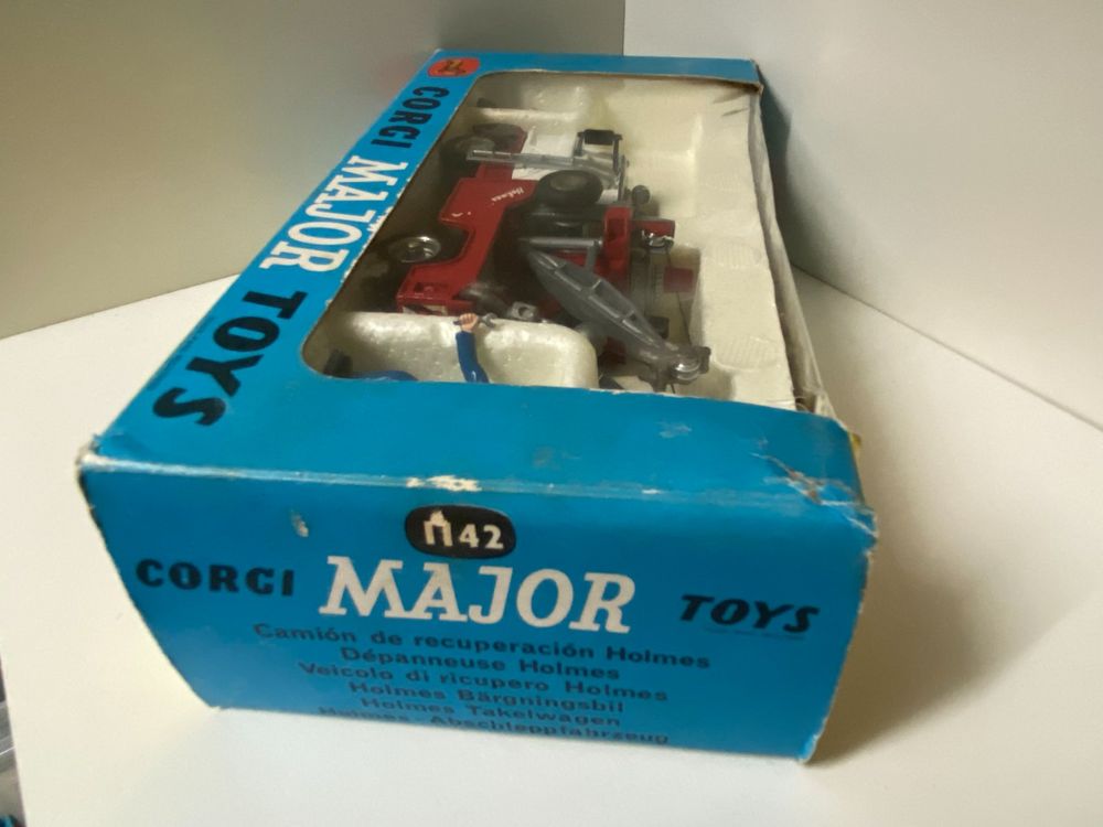 Corgi Major Toys - 1142 FORD Holmes Wrecker Tow Truck OVP | Kaufen auf ...