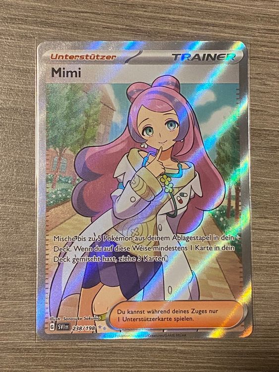Pokemon Karte Holo Mimi 238 / SVI 238 / Karmesin und Purpur | Kaufen ...