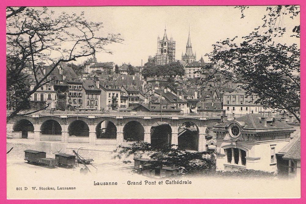 Lausanne Grand Pont et Cathédrale | Kaufen auf Ricardo