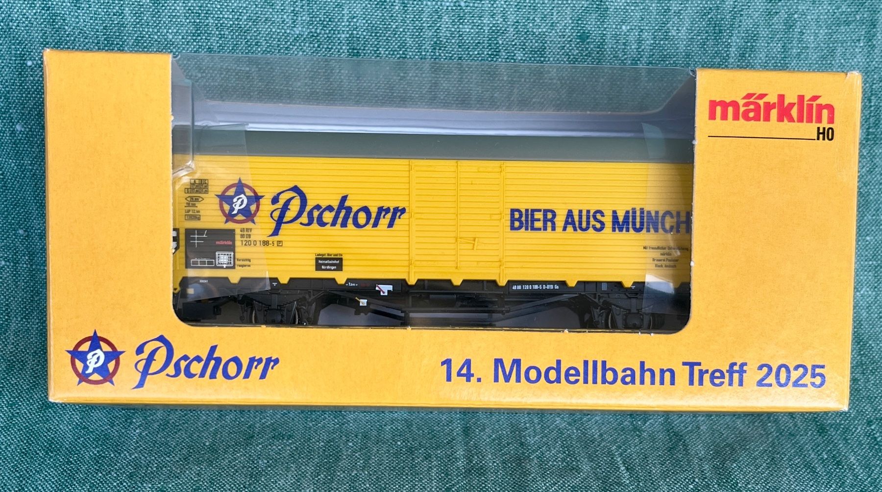 Märklin 48225 Bierwagen Pschorr, Sonderm. Märklin-Tage 2025 (Neu und originalverpackt) in Winkel ...