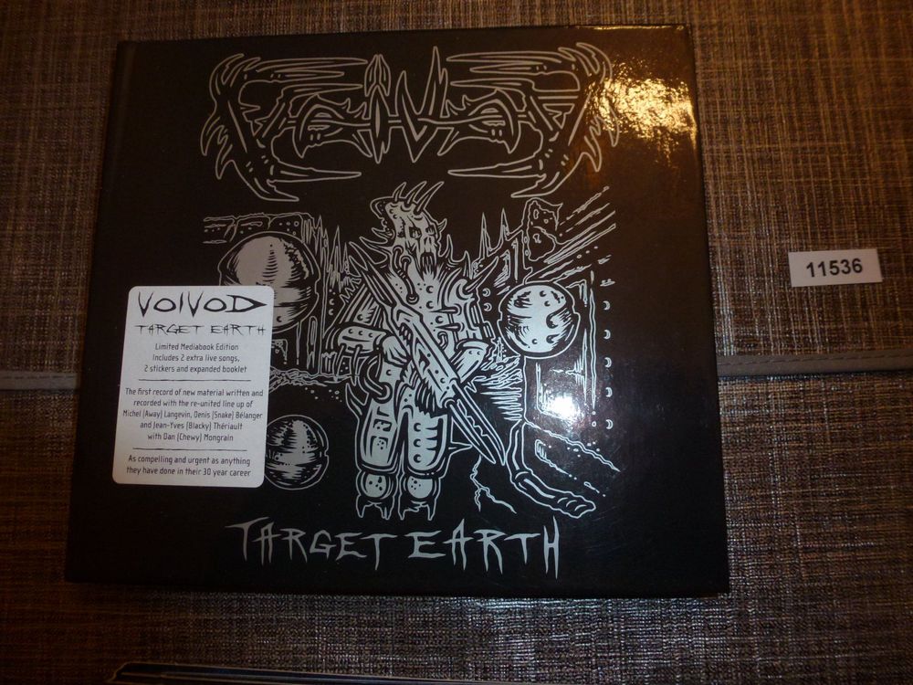 Voïvod - Target-Earth CD (Gebraucht) in für CHF 7 – mit Lieferung auf ...