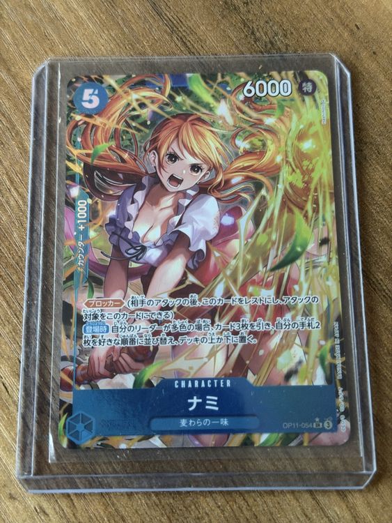 Carta Nami One Piece Card Game OP11-054 R (Nuovo (secondo la ...
