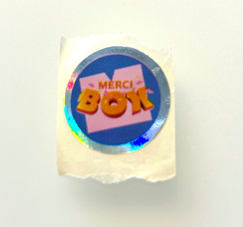 Migros Merci Box 1 Sticker | Kaufen auf Ricardo